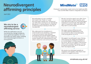 Neurodivergent affirming - MindMate
